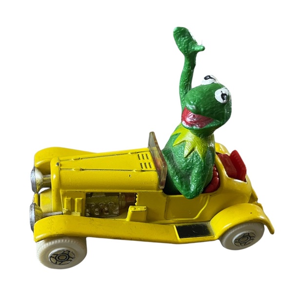 Henson Associates | Toys | Vintage Kermit The Frog Toy Car 979 | Poshmark